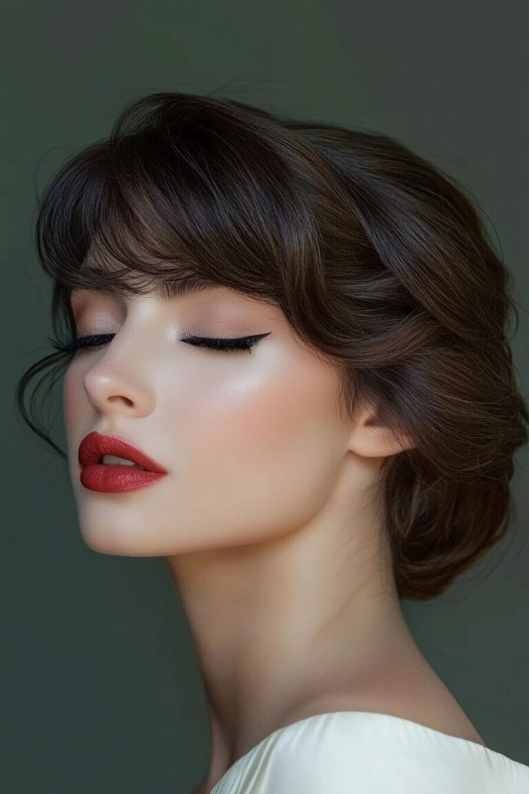 23 Gorgeous One Shoulder Dress Hairstyles You’ll Love