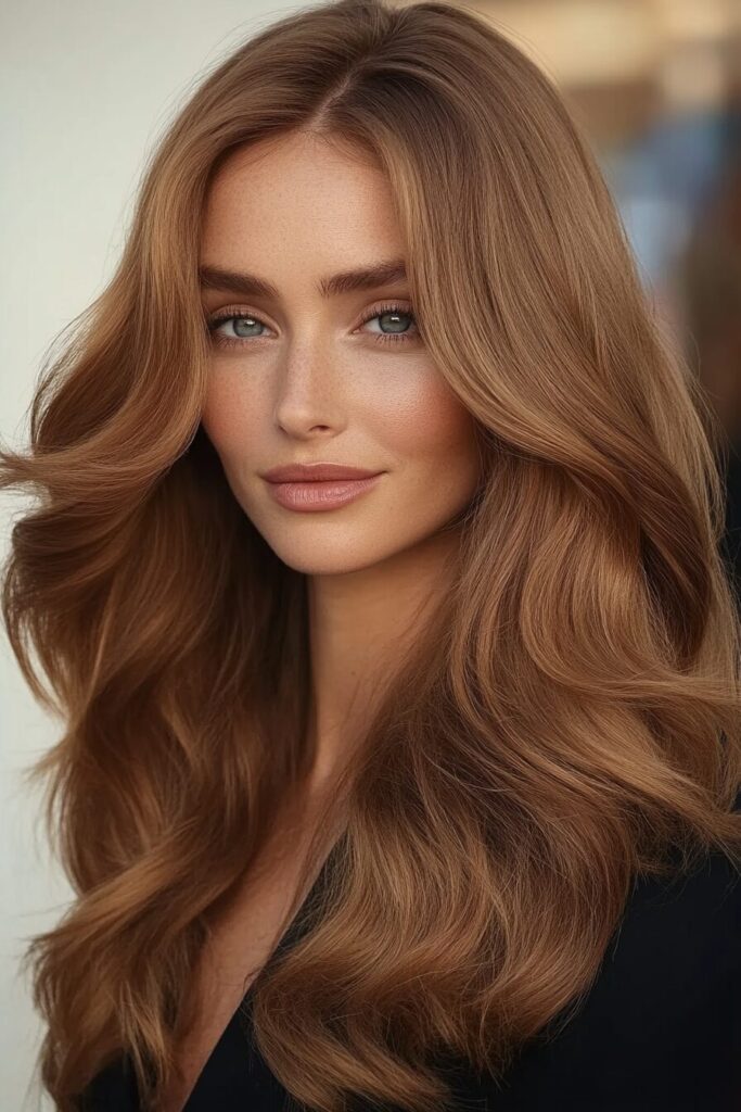 Golden Brown Hair Color 2025: Trend with Stunning Shades