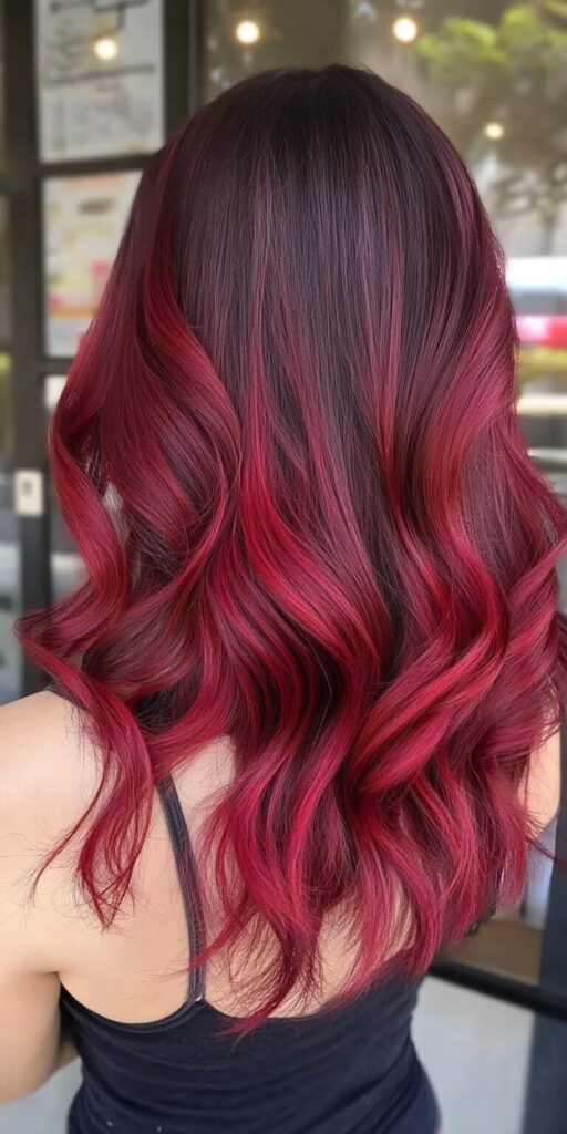 13 Red Ombre Hair Ideas For A Unique Look